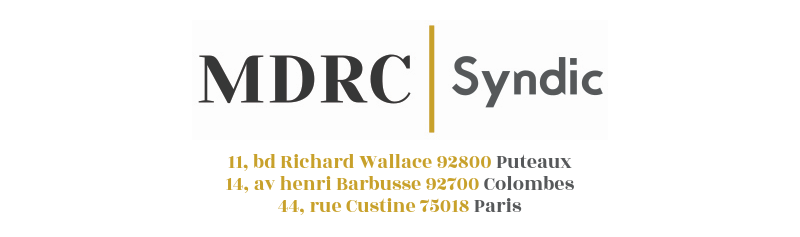 MDRC Syndic comptabilité de copropriété assistance juridique ...